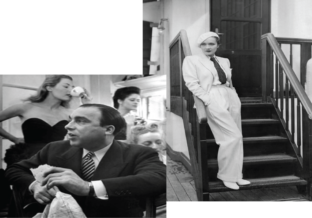 Women, Fashion, & Society: A Timeline of Women's Fashion Suit History ...